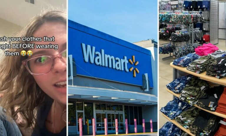 Walmart shopper issues warning on why you should wash your new clothes ...